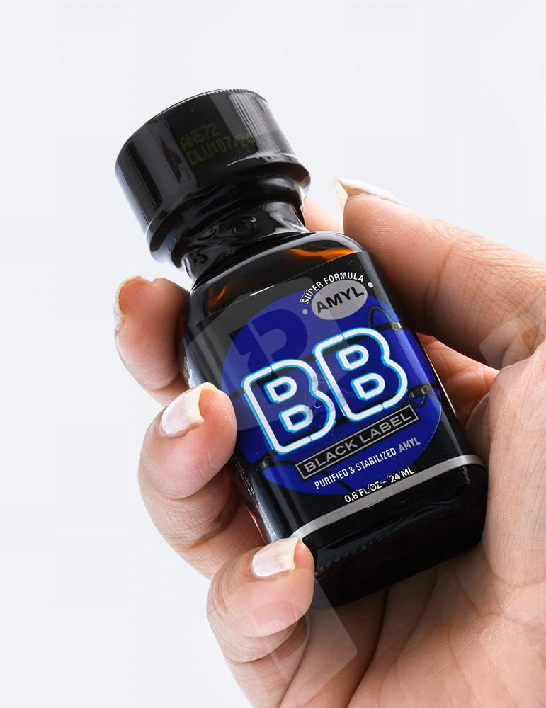 BB Black Label Poppers 24ml Super Amyl Formula