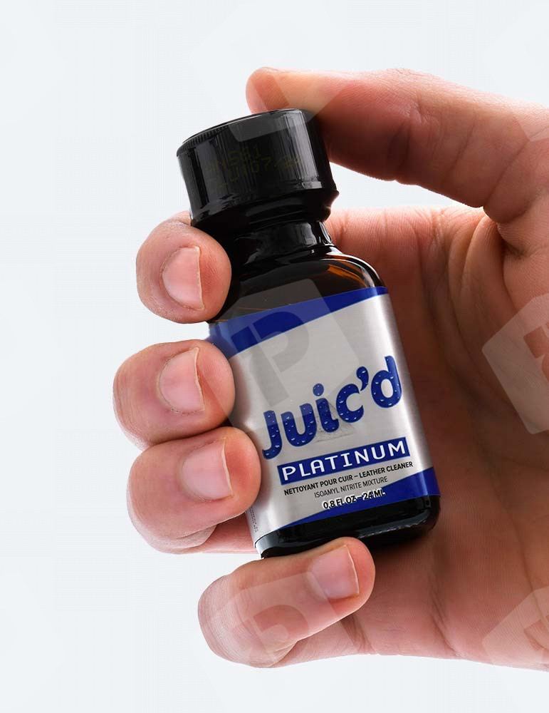 Juic'd Platinum Poppers 24ml Amyl Nitrite Extra Strong