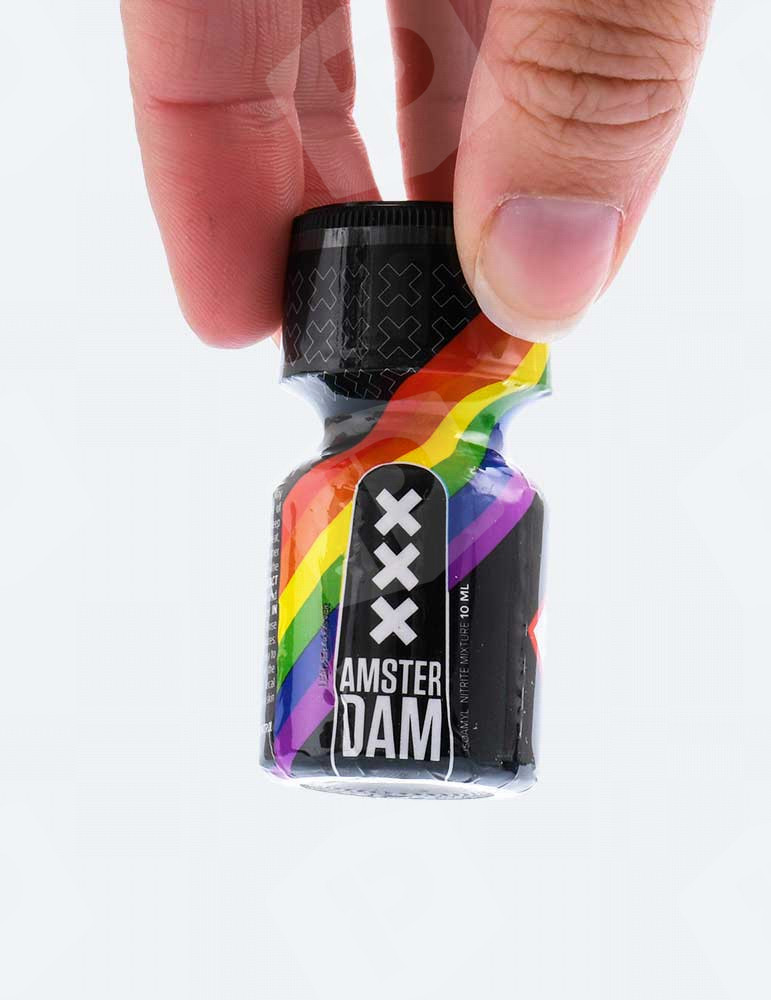 Amsterdam XXX LGBT Pride Poppers 10ml Amyl Formula