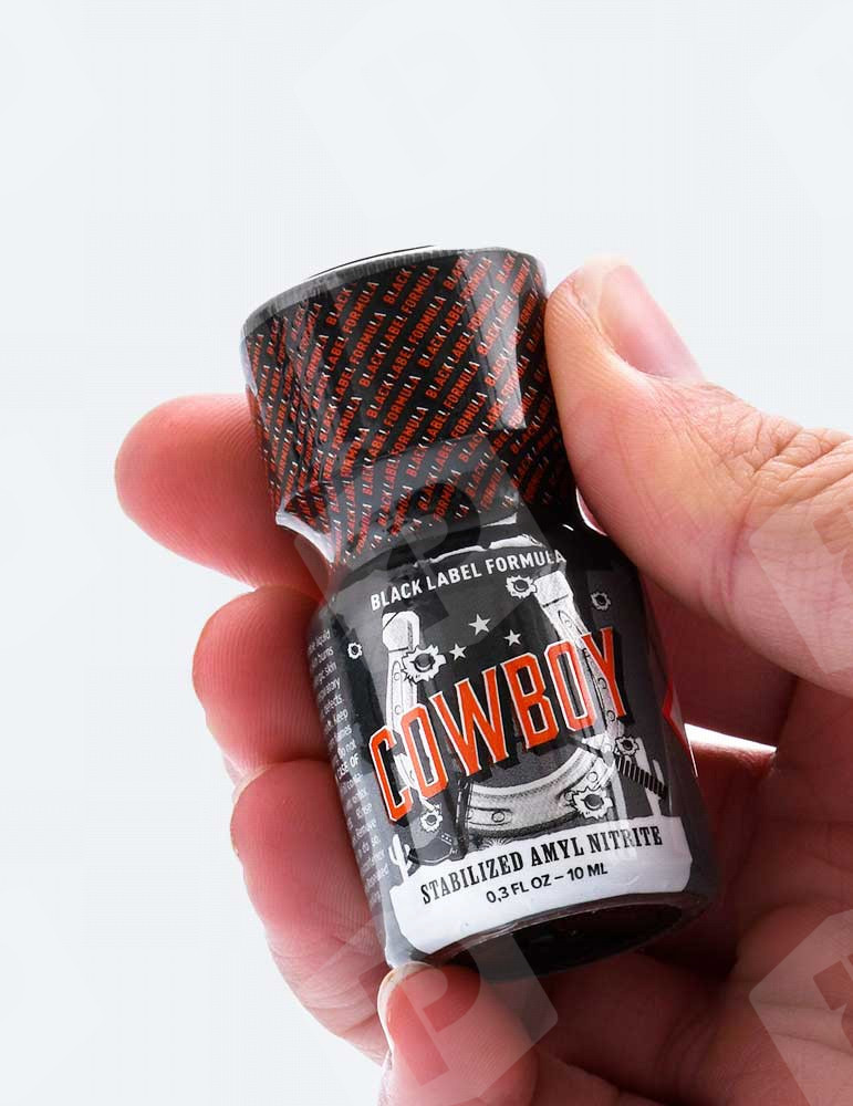 Cowboy Black Label Formula 10ml Amyl Poppers