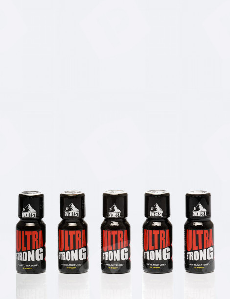 Ultra Strong Poppers 15ml x5 - Amyl Powerful Effects For Hot Nights