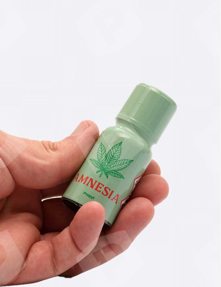 CBD Poppers Amnesia - Hemp Aroma - 15ml Propyl Nitrite