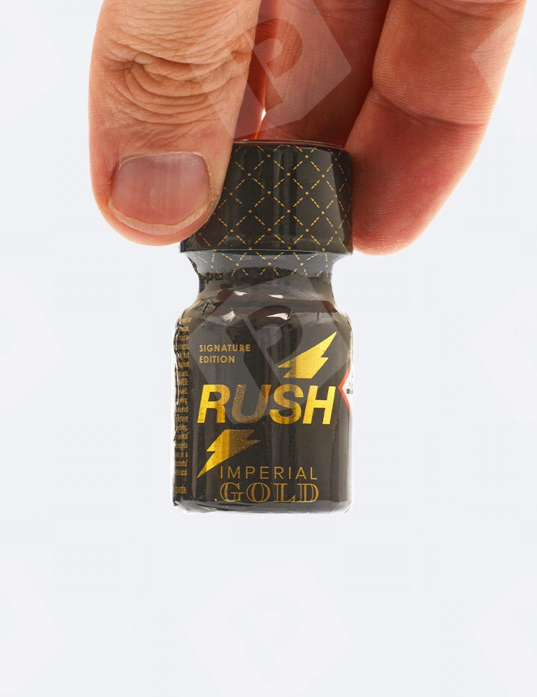 Rush Imperial Gold 10ml Pentanol Poppers - Signature Edition