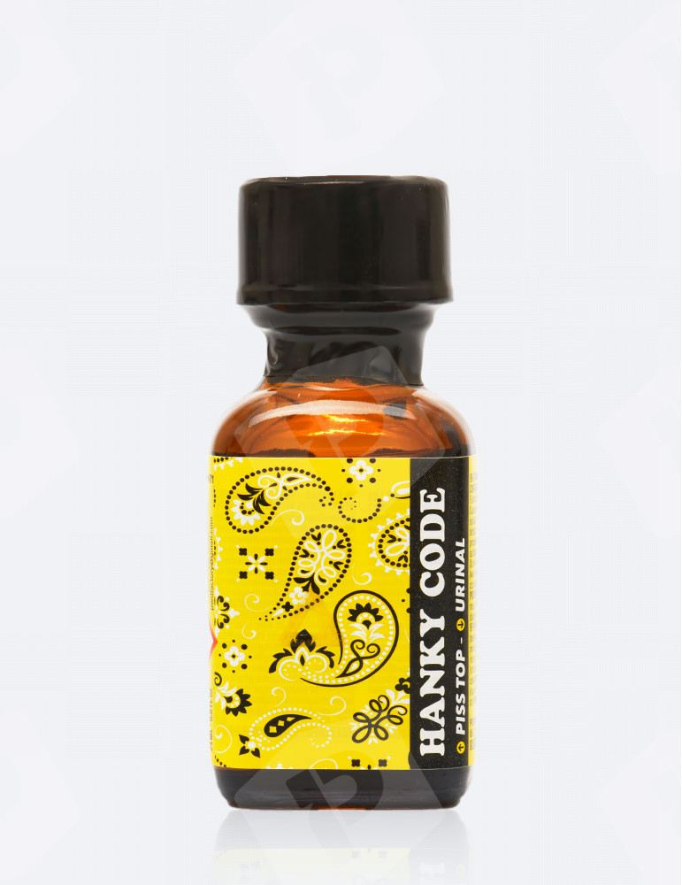 Hanky Code Yellow Poppers 24ml + Bandana - Golden shower favourite