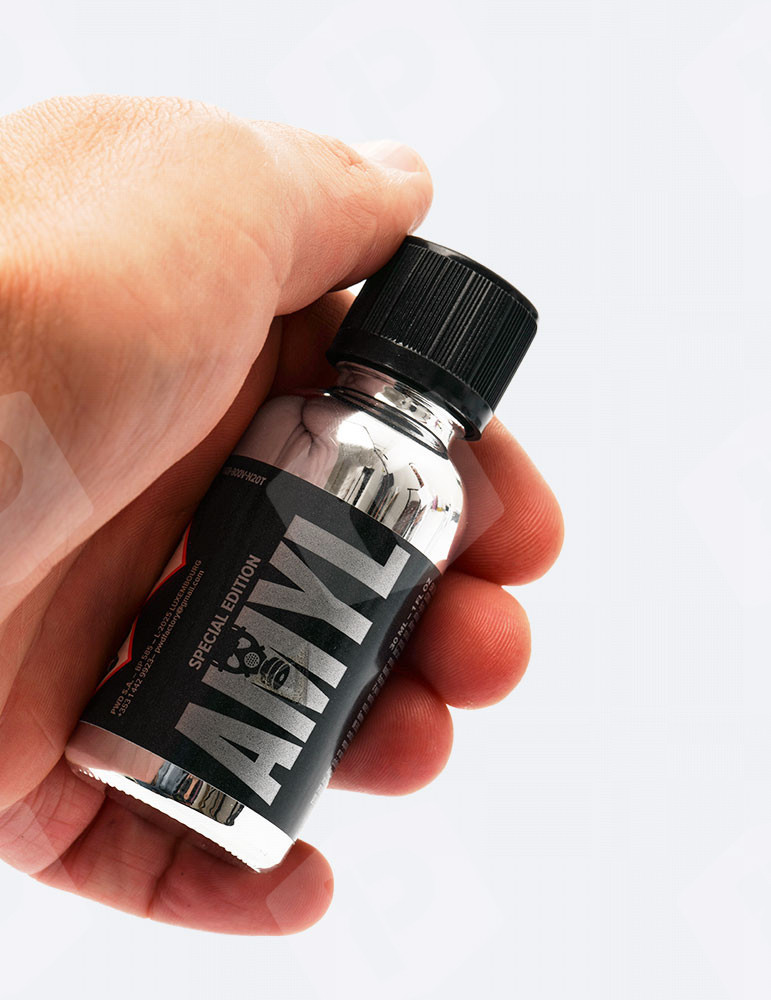 Amyl 30ml Poppers - Strong Aroma Silver Special Edition