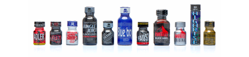 THE DIFFERENT TYPES OF POPPERS-AROMAS